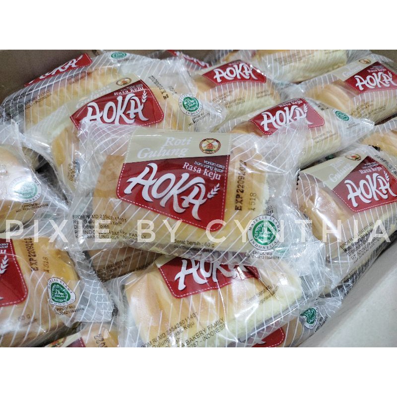 Jual AOKA ROTI GULUNG 60 GRAM BREAD | Shopee Indonesia