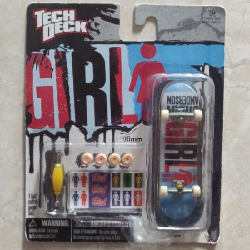Jual TechDeck Fingerboard Tech Deck 1031 & Girl | Shopee Indonesia