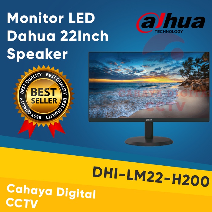 Jual Monitor LED Dahua 22" DHI-LM22-H200 (Build in speaker) | Shopee ...