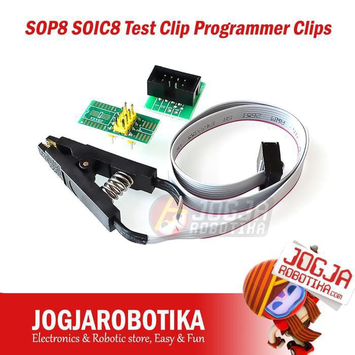 Jual IC TEST CLIP EEPROM ROM BIOS SOIC SOP SMD SOIC8 SOP8 PROGRAMMER ...