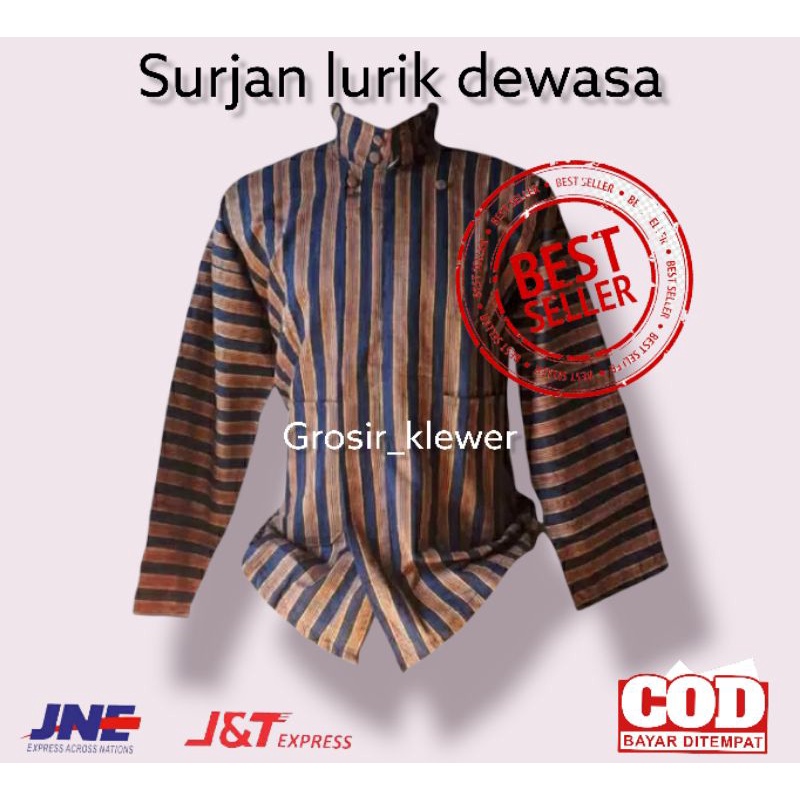 Jual SURJAN LURIK - BAJU LURIK - BAJU ADAT JAWA - SORJAN LURIK | Shopee Indonesia