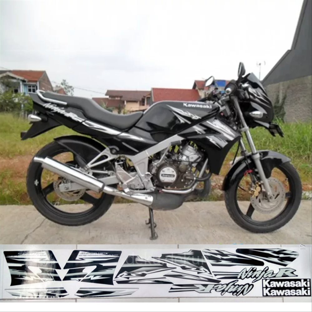 Jual Striping Stiker Ninja R 2011 Hitam Tahan Vernis | Shopee Indonesia
