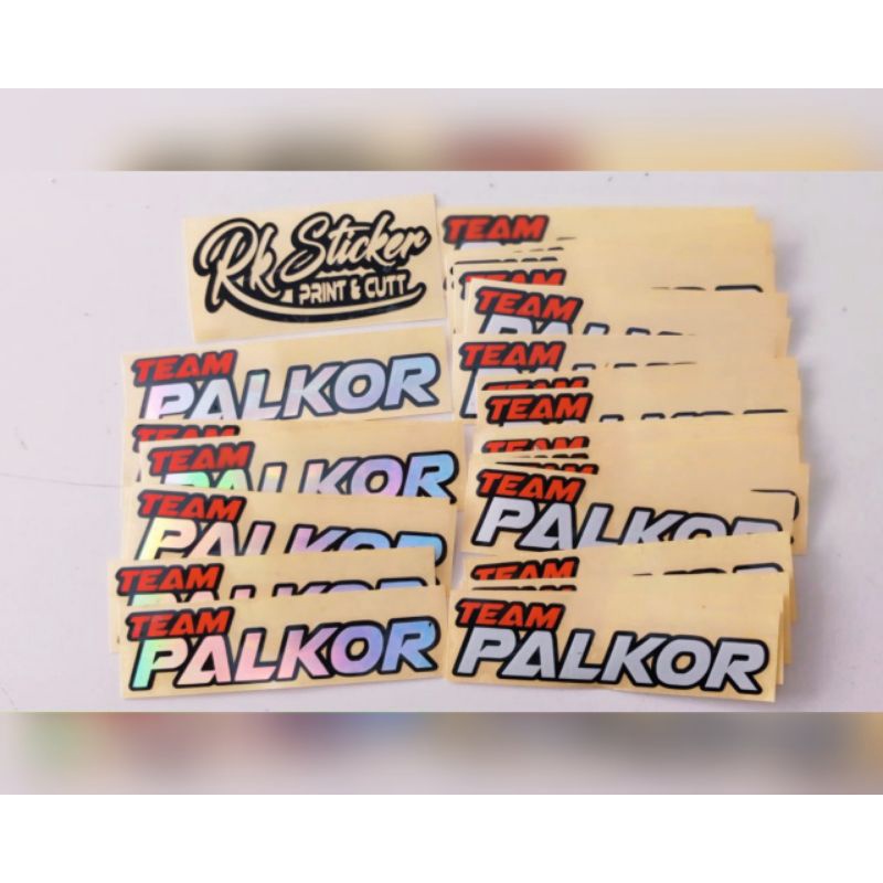 Jual STIKER CUTTING TEAM PALKOR Cutting | Shopee Indonesia
