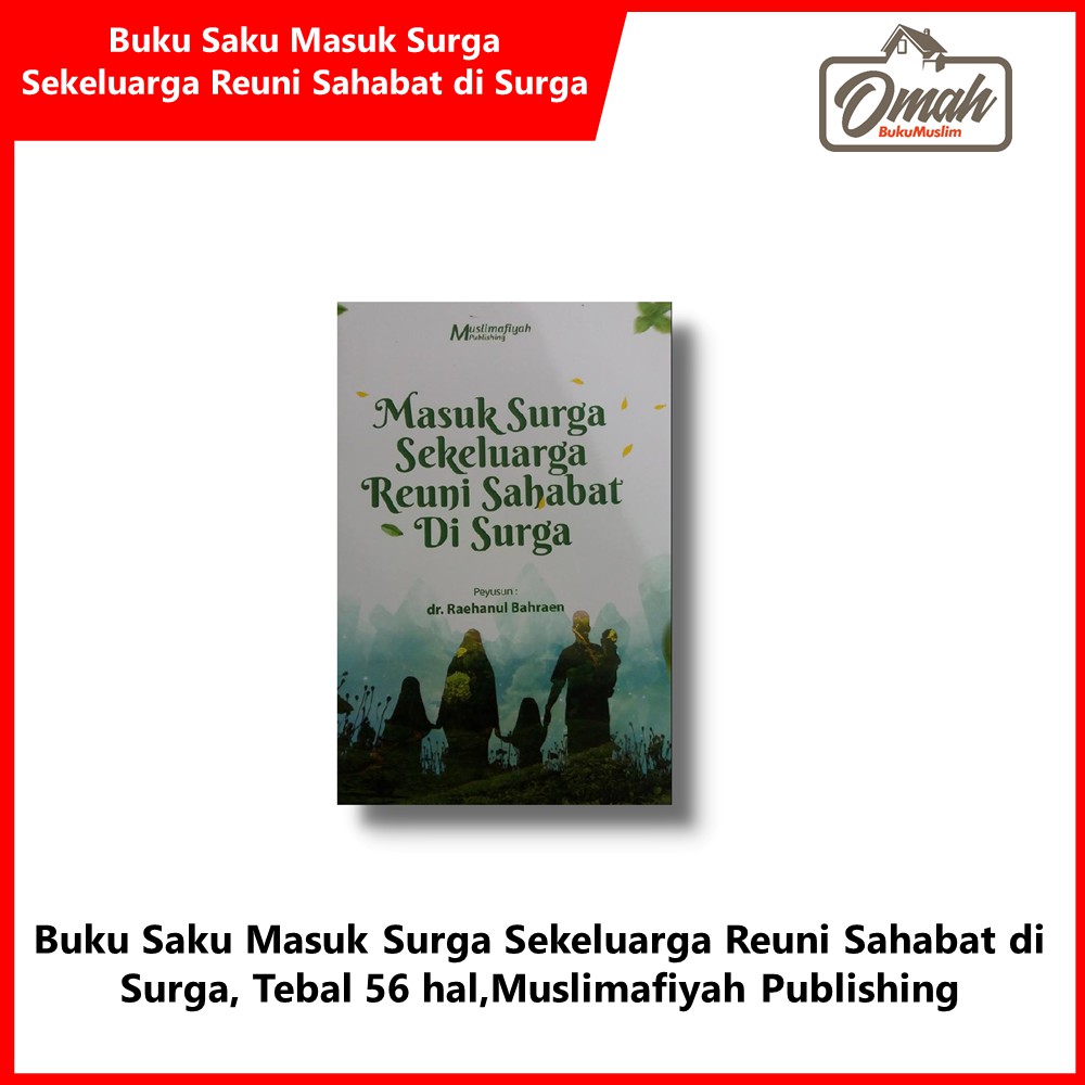 Jual Buku saku Masuk Surga Sekeluarga Reuni Sahabat Disurga | Shopee ...
