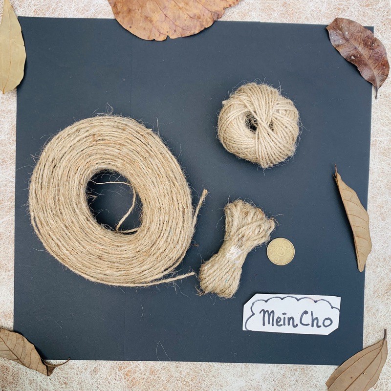 Jual (5m) Tali Angel Tali Agel Tali Serat Alami Tali Goni Tali Rami ...