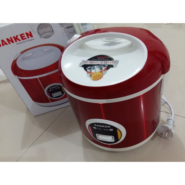 Jual Magic Com Sanken Stainless SJ-200 1 Liter | Shopee Indonesia