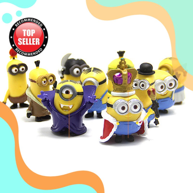 Jual Action Figure Import 10 Buah/set Anime Despicable Minion Miniatur ...