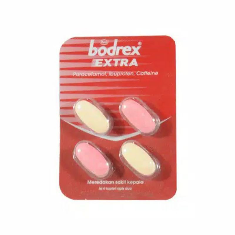 Jual Bodrex Extra Strip (Isi 4tablet) | Shopee Indonesia