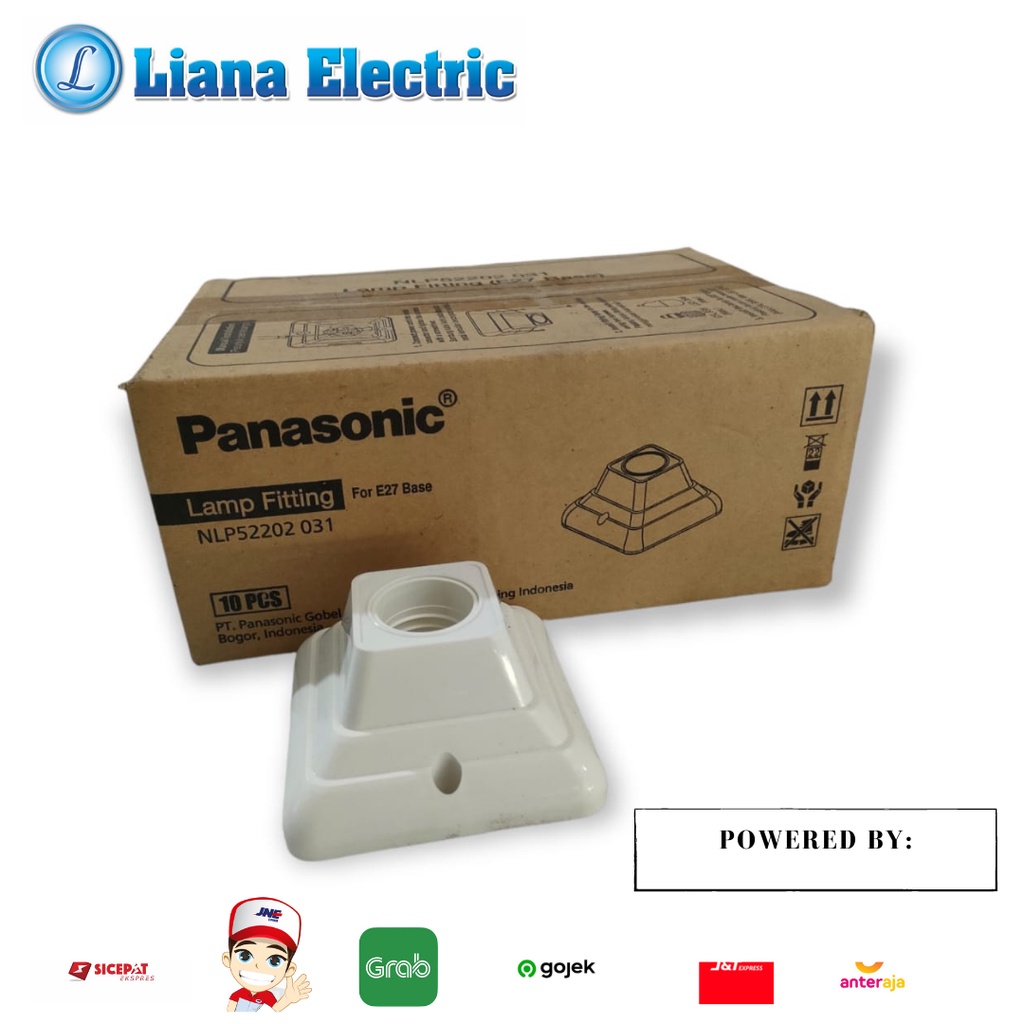 Jual Fitting lampu Panasonic E27 Plafon - Fiting Rumah Lampu Plafon ...