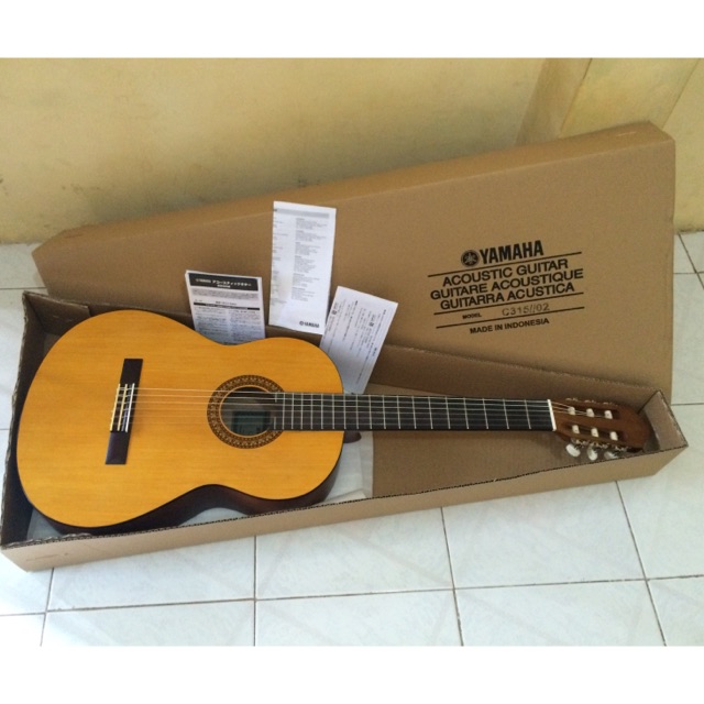 Jual Yamaha C-315 original gitar akustik nilon | Shopee Indonesia