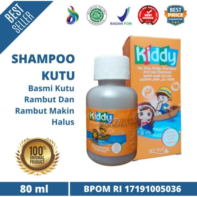 Jual Shampo kutu MY WAY KIDDY membasmi kutu dan telurnya aman,lembut ...