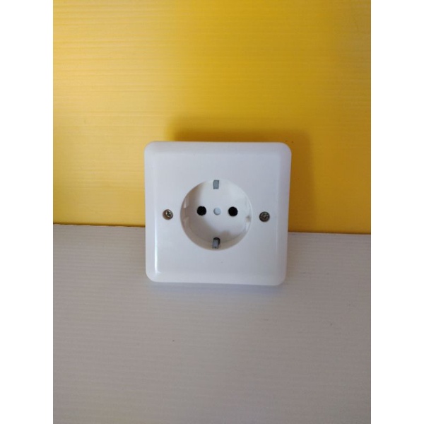 Jual stop kontak dinding tanam female | Shopee Indonesia