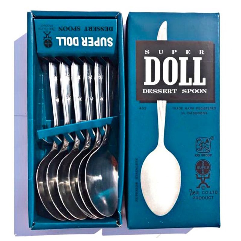 Jual { 1 Lusin } Sendok Super Doll Stainless Steel / Spoon / Sendok ...