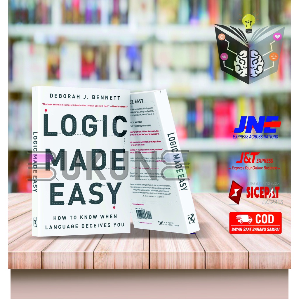 Jual Buku Logic Made Easy: How to Know When Language Deceives You ...