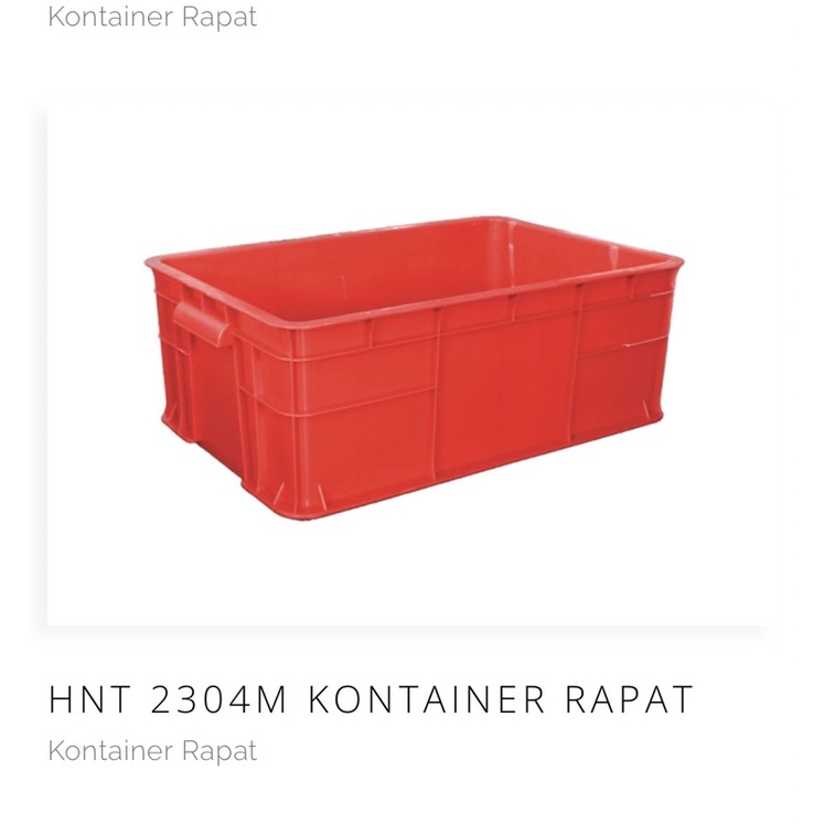 Jual Container Box Plastik Industri Hanata 2103 - Keranjang Indutri ...