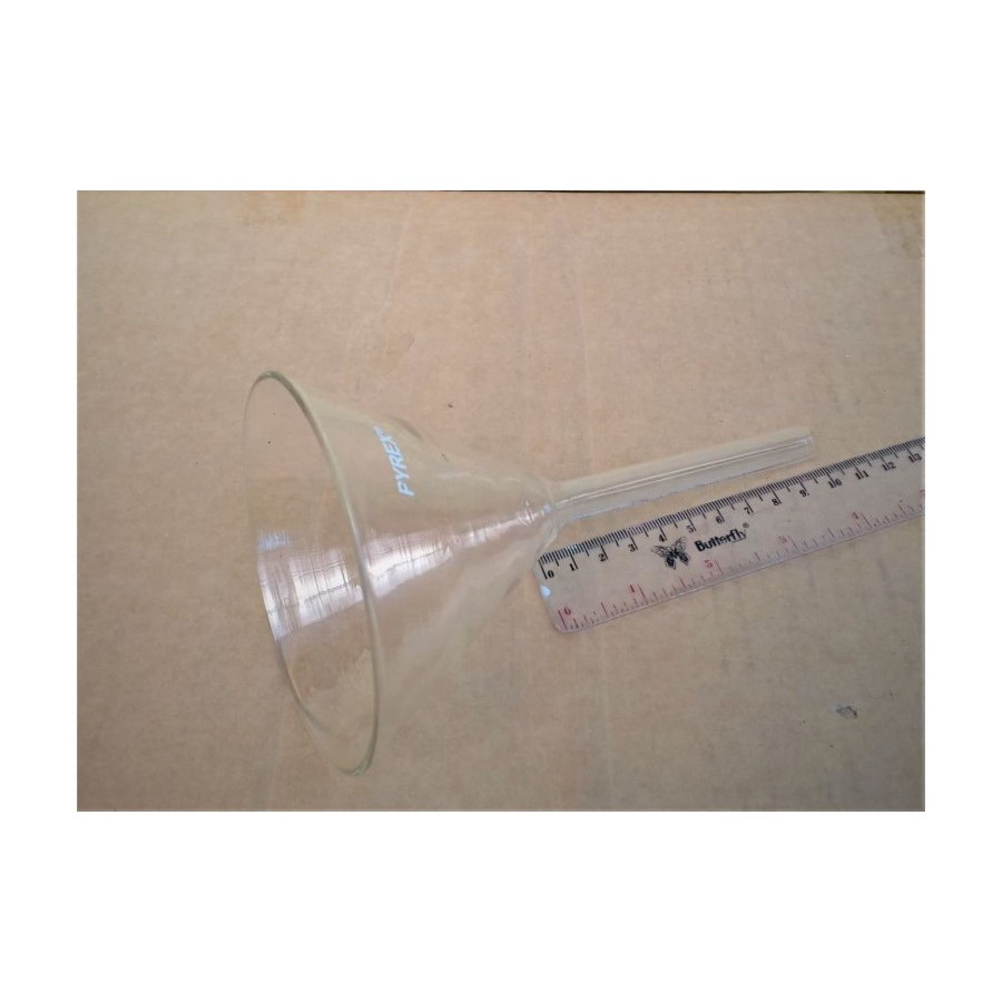 Jual Corong Kaca dia 100 mm Funnel glass dia 10 cm | Shopee Indonesia