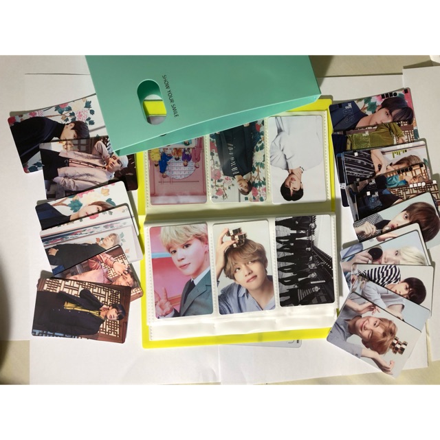 Jual BTS SIGNED PHOTO CARD SET READY STOCK DAN FOLDER PHOTOCARD (Photp ...