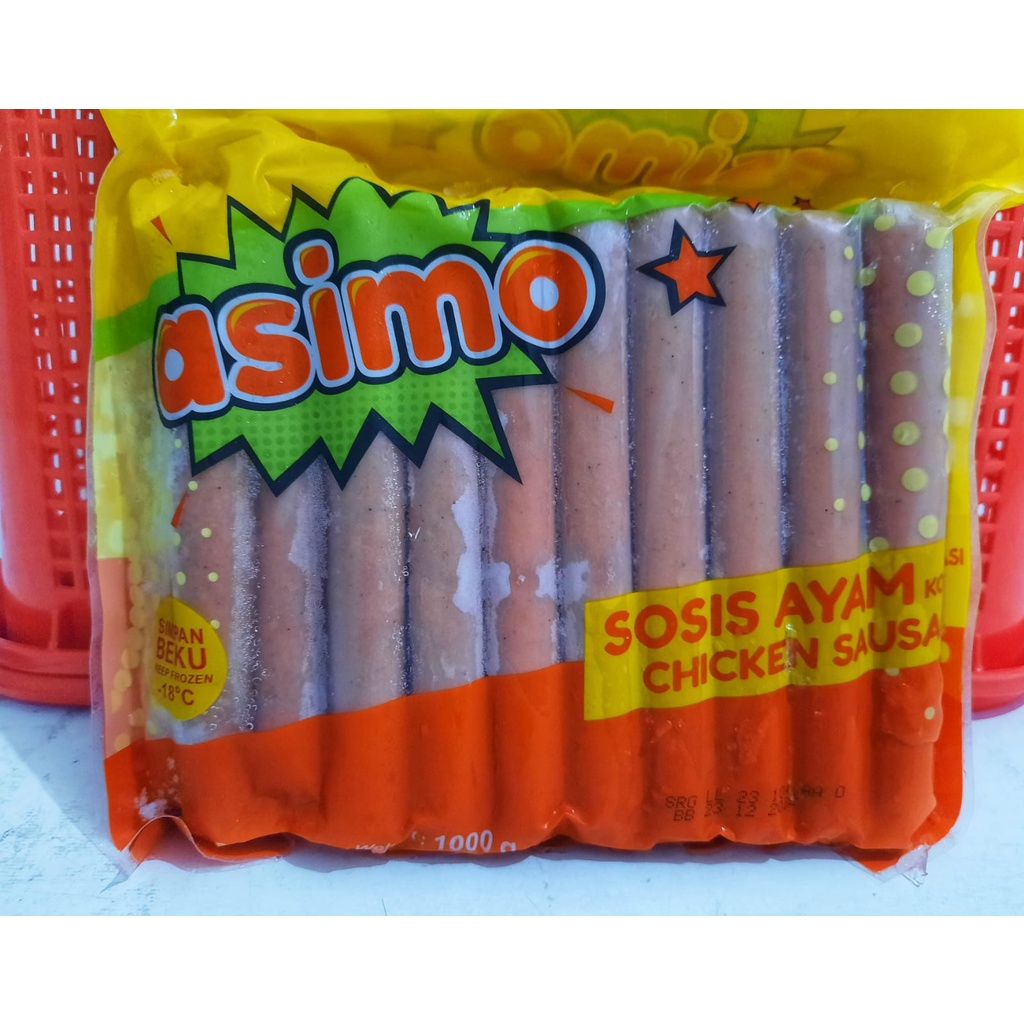 Jual ASIMO Sosis Ayam 1 kg 1000 gr | Shopee Indonesia