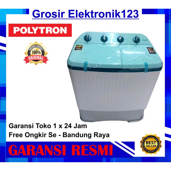 Jual MESIN CUCI POLYTRON 2 TABUNG 7366 - 7KG | Shopee Indonesia