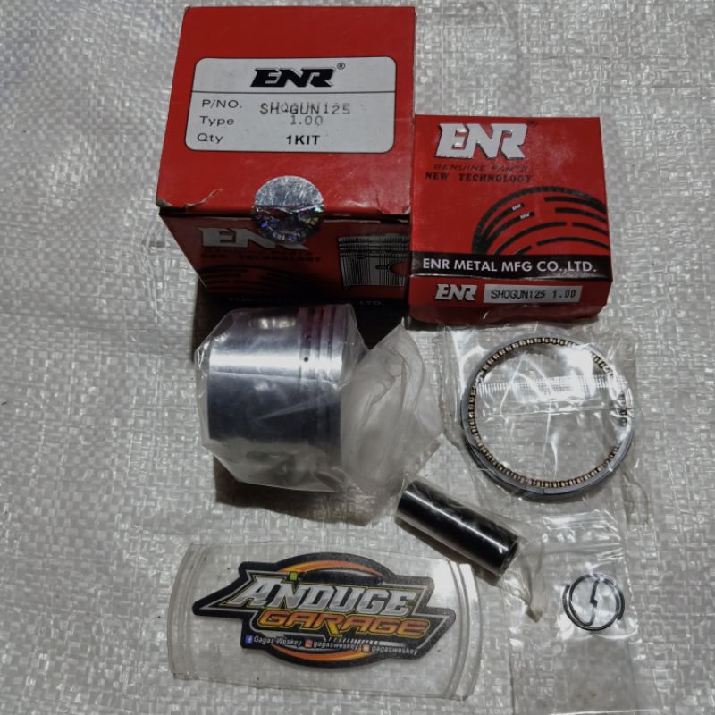Jual Piston seher seker torak ring set kit oversize OS 100 Suzuki Shogun 125 | Shopee Indonesia
