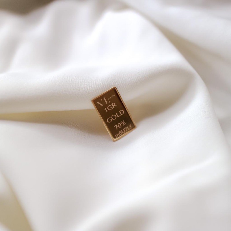 Jual Gold bar grafir custom / logam mulia / emas batangan | Shopee ...