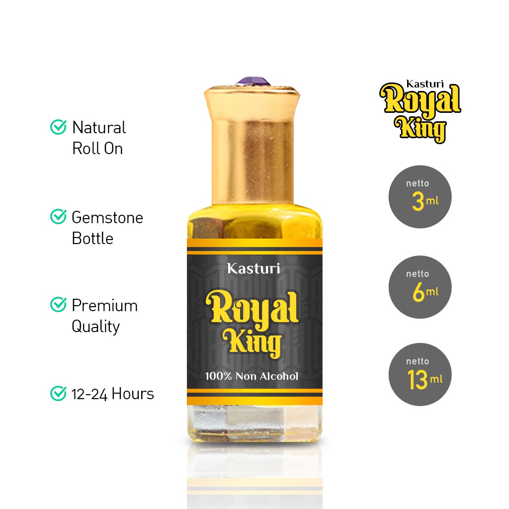 Jual Parfum Minyak ROYAL KASTURI KING | Best Quality Misk 100% Original ...