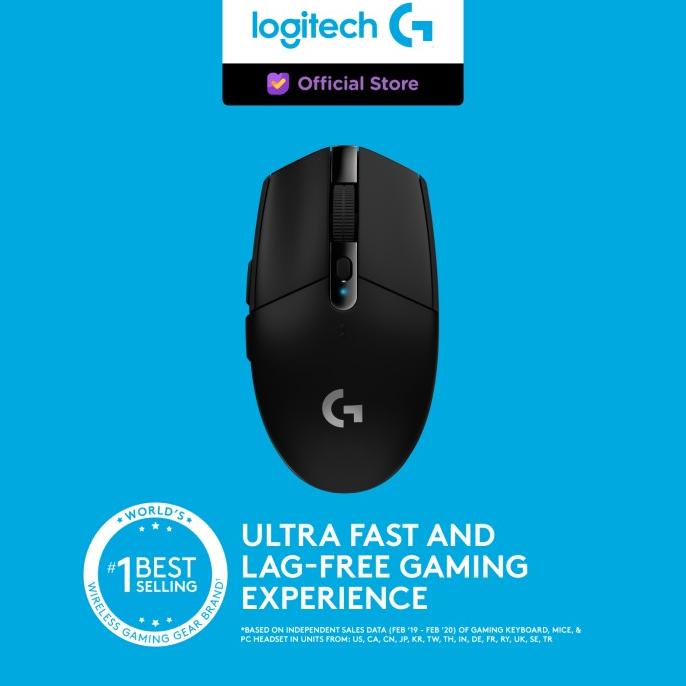 Jual Logitech G304 Lightspeed Mouse Gaming Wireless Sensor 12K DPI ...