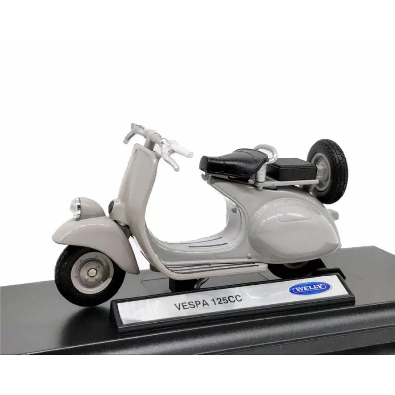 Jual Diecast Vespa Welly Skala 1:18 Miniatur Motor Vespa Klasik | Shopee Indonesia