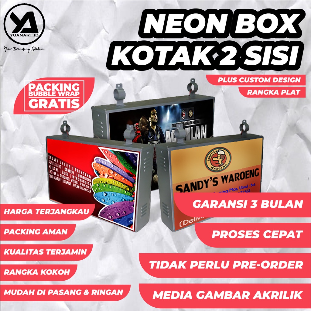 Jual NEON BOX ACRYLIC KOTAK MURAH | PAPAN NAMA MEDIA PROMOSI USAHA ...
