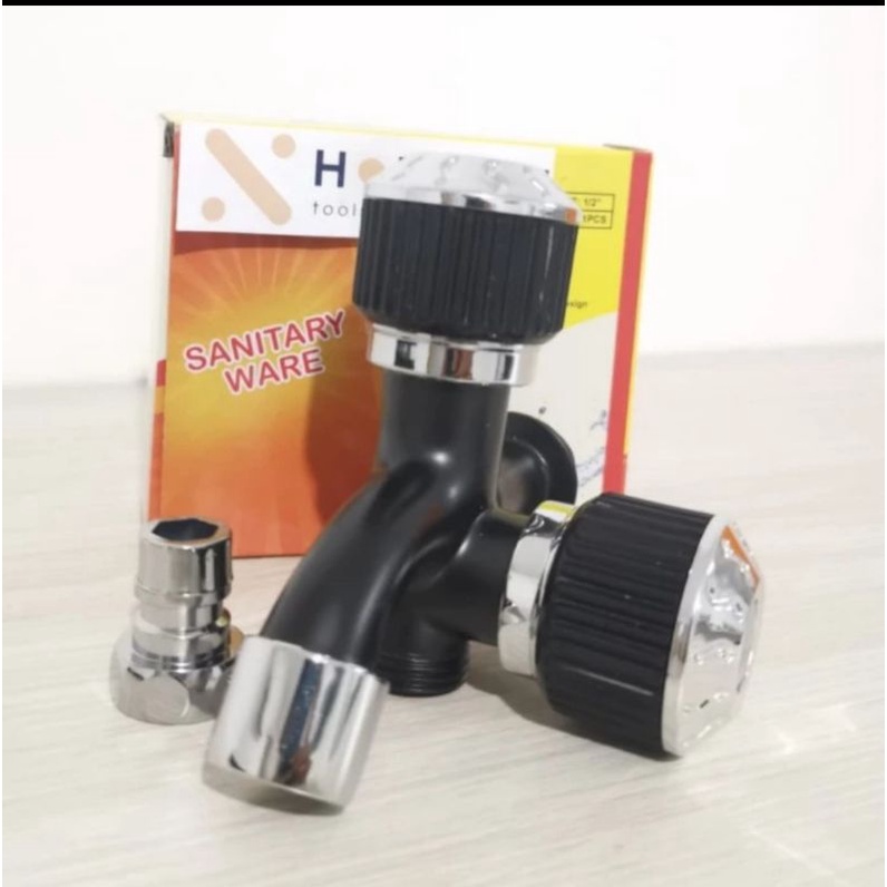 Jual Kran Shower Hitam Cabang model Baling Merk Isco | Shopee Indonesia