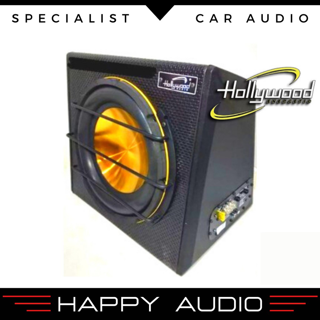 Jual Subwoofer Aktif Hollywood Audio HW 1260 BassTube Petak Bass Box Aktif 12 Inch BassBox Ori ...