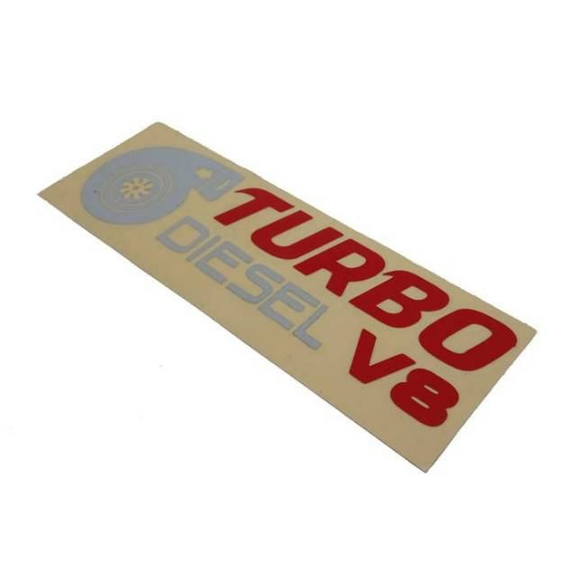 Jual Stiker Cutting Turbo Diesel V8 Scotlite Cutting Sticker | Shopee ...