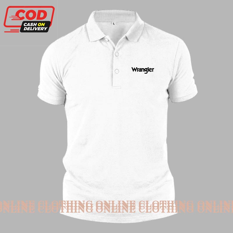 Jual Kaos Polo Distro Lengan pendek / Polo Shirt Distro Wangler Text ...