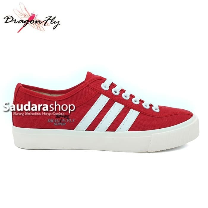 Jual Sepatu Dragonfly Falcon Putih / Sepatu Dragonfly Falcon White ...