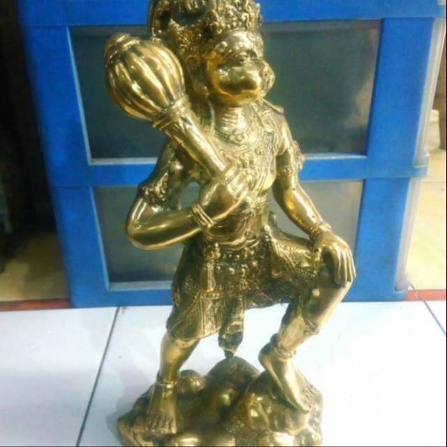 Jual Koleksi Benda Antik Patung Hanoman Anoman Langka Model Kuno Bahan ...