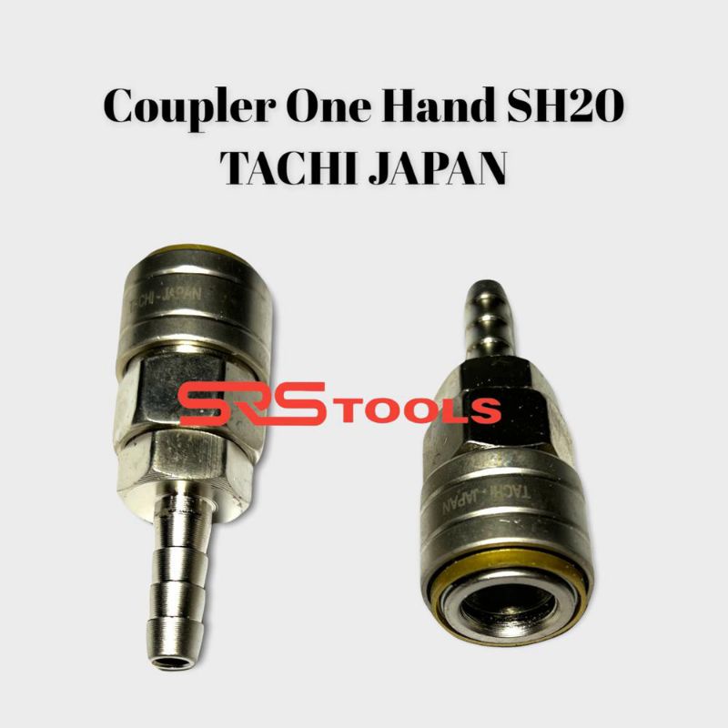 Jual TACHI JAPAN SH 20 Quick Coupler One Hand Kopler One Touch | Shopee ...