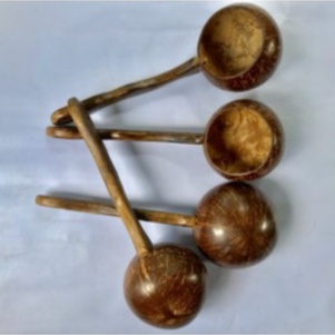 Jual gayung batok kelapa peralatan mandi / gayung batok kayu siraman ...