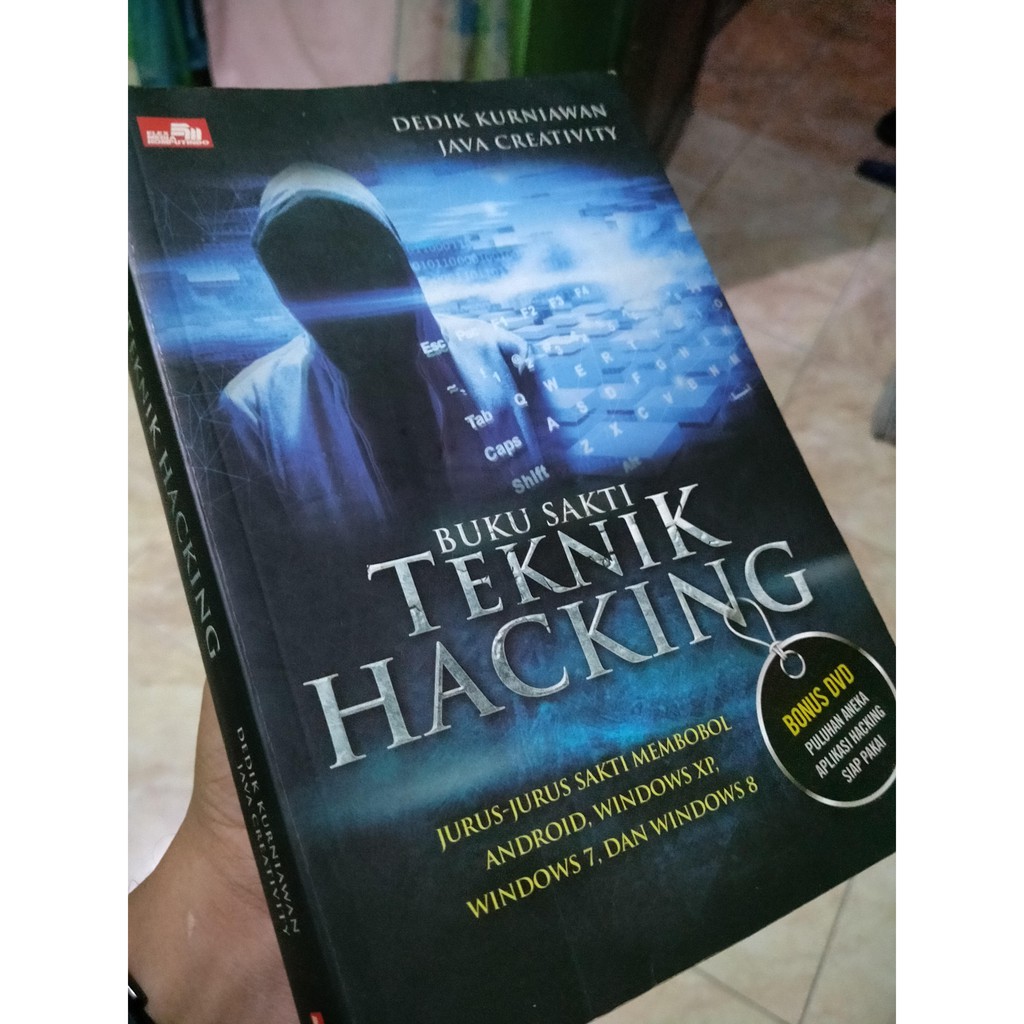 Jual BUKU SAKTI TEKNIK HACKING BONUS DVD | Shopee Indonesia