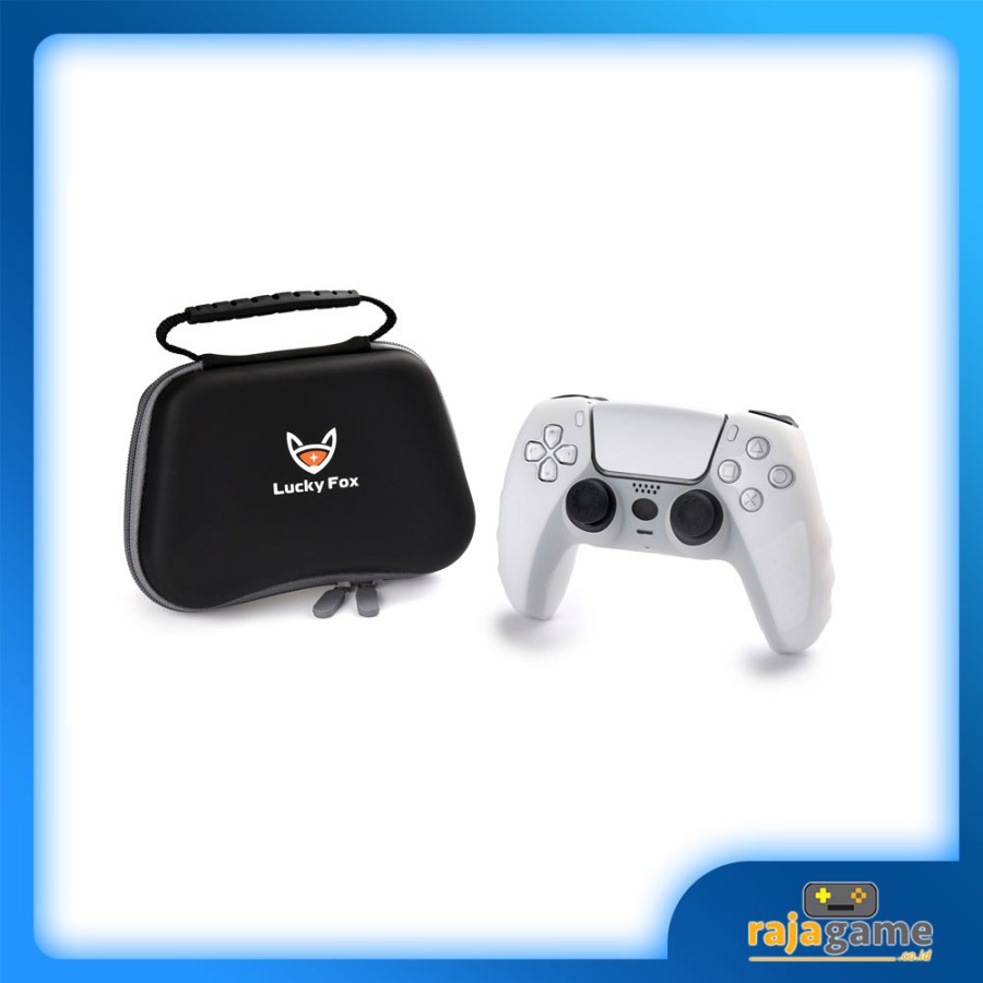 Jual Lucky Fox Dualsense PS5 / Stik PS5 Carrying Case 6 in 1 Kit ...