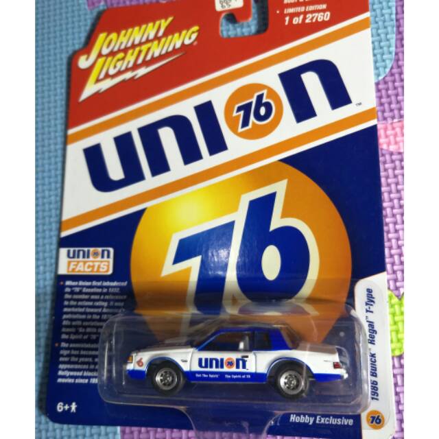 Jual Johnny Lightning union 76 1986 buick regal t-type | Shopee Indonesia