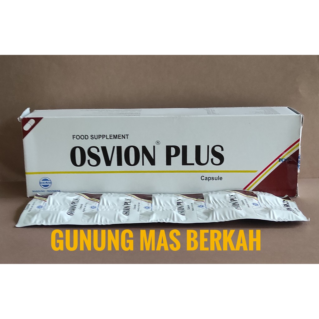 Jual OSVION PLUS Osvion Plus osvion plus Tablet - osteoartitis, kaku dan nyeri pada persendiaan ...