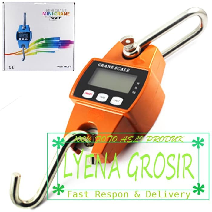 Jual Timbangan Gantung Digital Crane Scale Kapasitas 300Kg | Shopee Indonesia