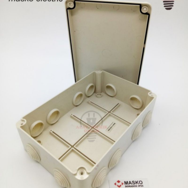 Jual JUNCTION BOX DURADOS 220×150×75 MM 12 LUBANG MASKO IP55 DORADUS ...