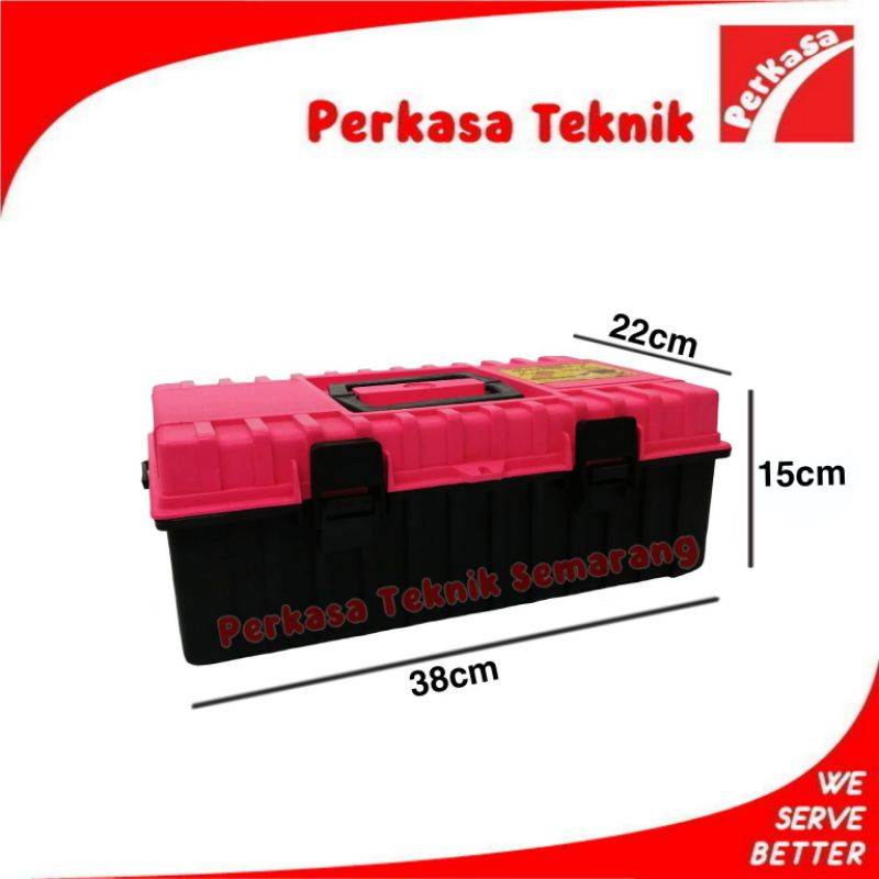Jual Tool Box 15 inch MASTERBOX Plastik Kotak Perkakas Alat | Shopee ...
