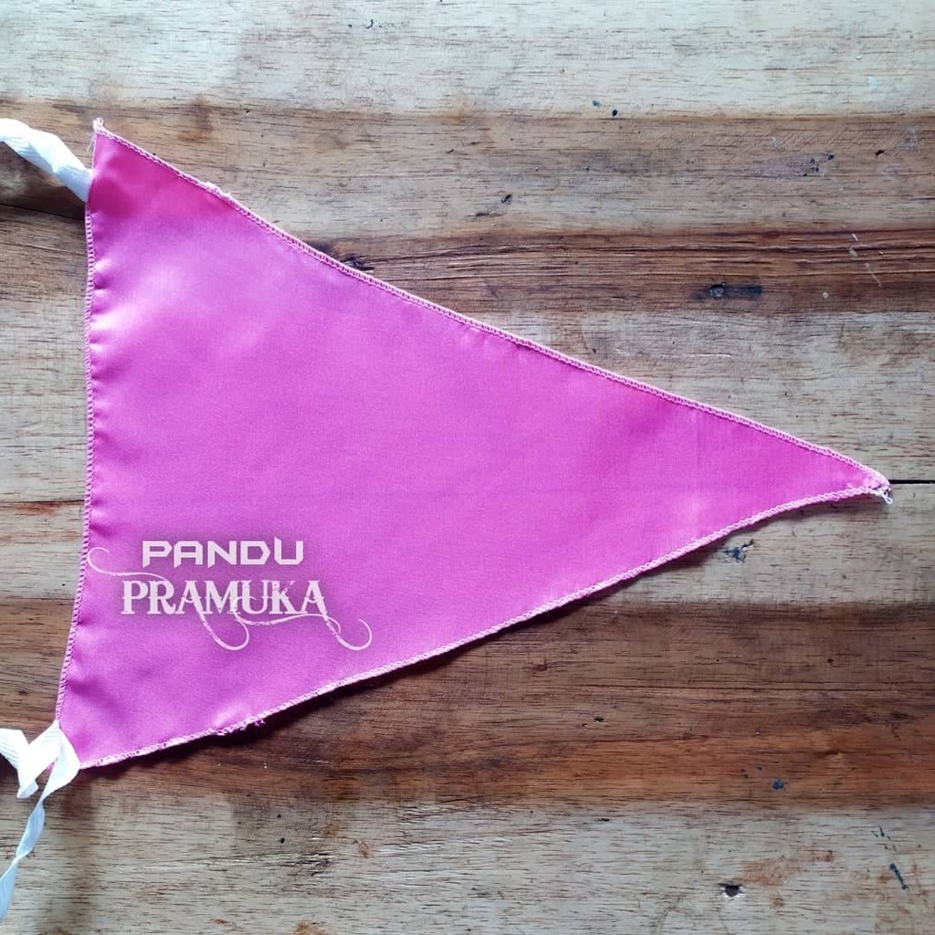 Jual bendera barung pramuka warna merah muda / pink | Shopee Indonesia
