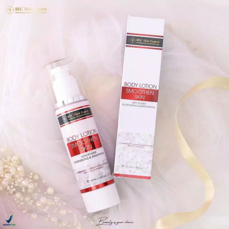 Jual BEC - Body Lotion Smoothen Skin BEC Skin Expert | Shopee Indonesia