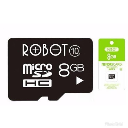 Jual Memory Micro SD ROBOT 8GB 16GB 32GB Class 10 + Packing ORIGINAL ...