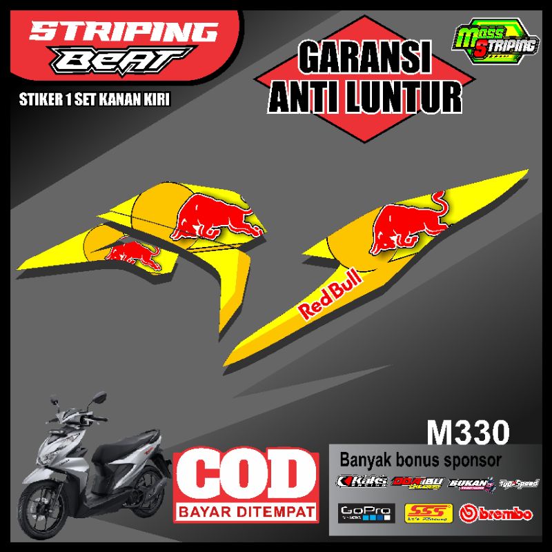 Jual Sticker Stiker Striping BEAT DELUXE 2020 2021 2022 - List Variasi ...