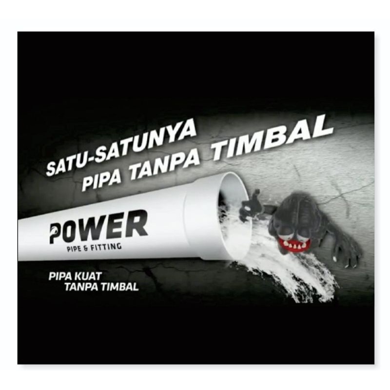 Jual PIPA 5 INCH PER 50 CM POWER RUCIKA D / PIPA PVC 5 INCH / PARALON ...