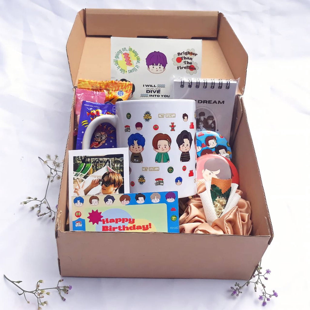 Jual GIFT BOX / HAMPERS NCT / NCT KPOP HAMPERS (NCT DREAM) FOR BIRTHDAY ...
